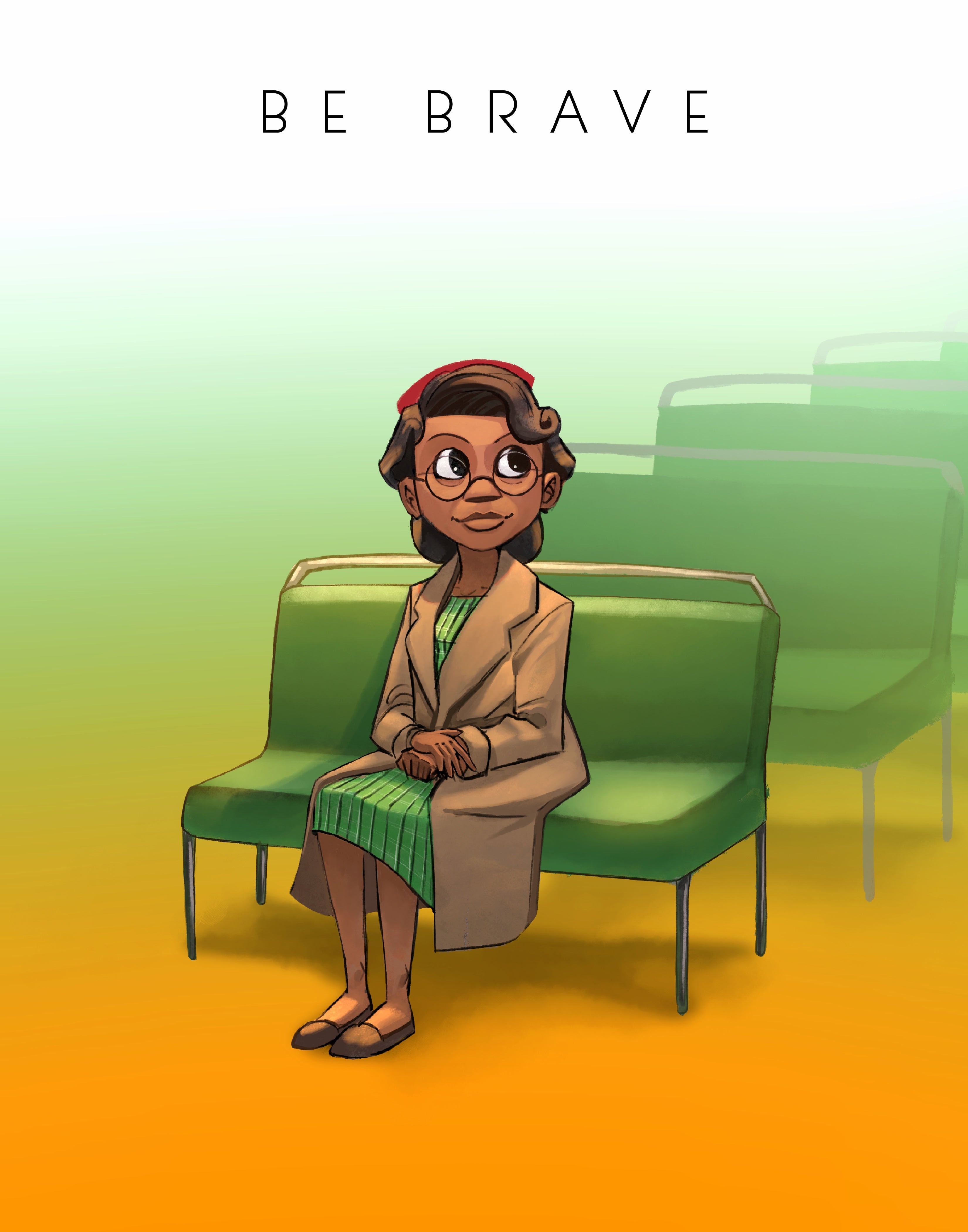 Rosa Parks - Be Brave – Inspire Through Art