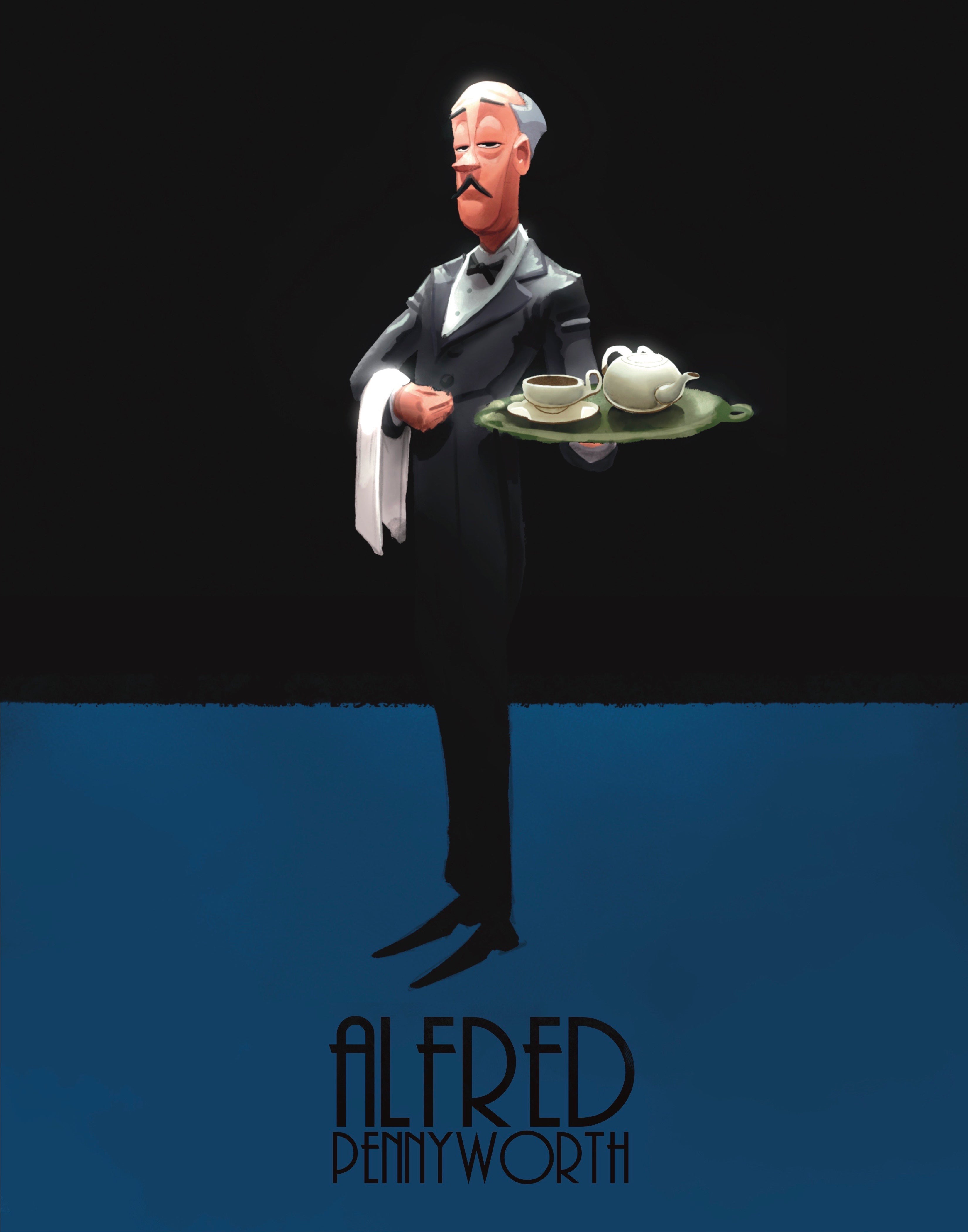 Alfred Pennyworth Animated