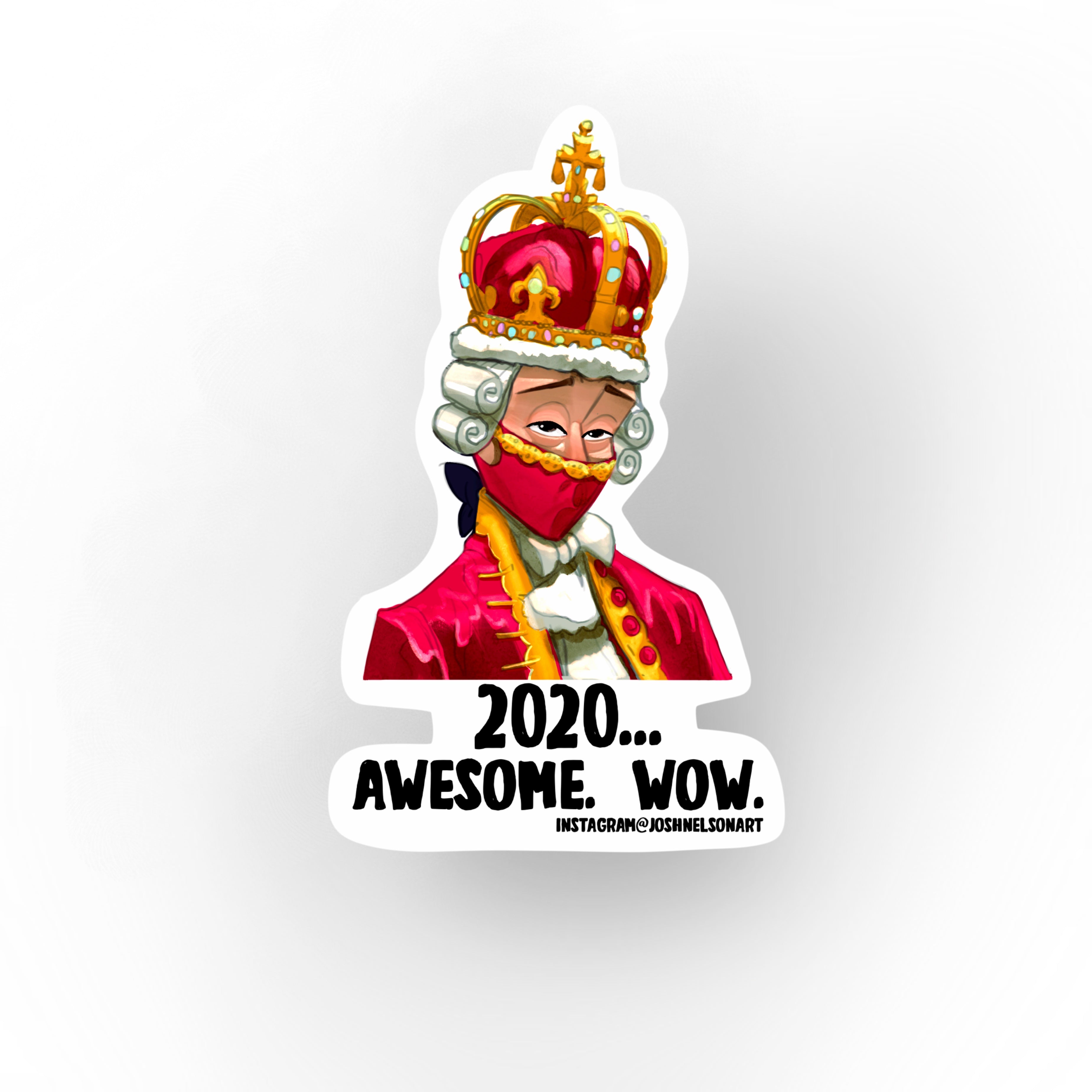 2020 … Awesome. Wow Vinyl Sticker – Inspire Through Art